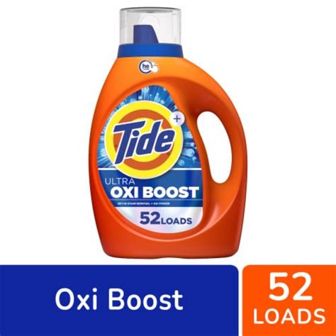 Tide Ultra Oxi Boost Liquid Laundry Detergent 73 Fl Oz King Soopers