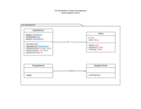 SOLUTION Cs Module Project One Milestone Studypool