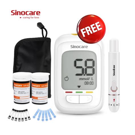 Sinocare Blood Glucose Meter Noninvasive Blood Glucose Meter Blood