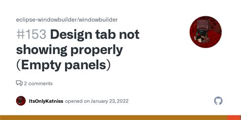 Design Tab Not Showing Properly Empty Panels · Issue 153 · Eclipse Windowbuilder