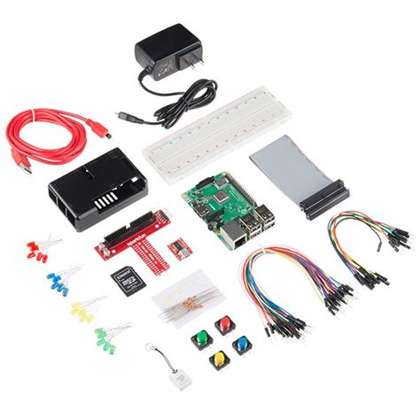 Raspberry Pi 3 Starter Kit Hookup Guide