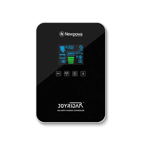 Joyridar Charge Controller 40a Mppt W Built In Bluetooth