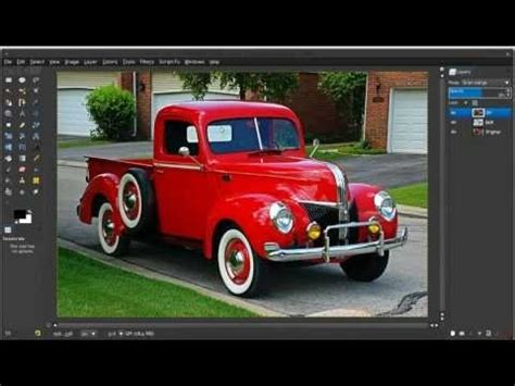 HDR Effect In Gimp Gimp Tutorial Gimp Hdr
