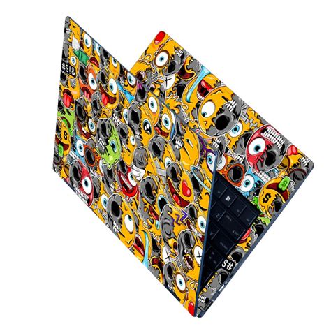 Shop Emojis Sticker Bomb Laptop Skin Buy Online Now Skinslegend