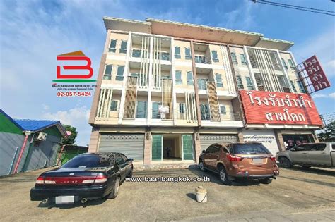 ที่ดิน พร้อมอาคารพาณิชย์ หลังมุม สามโคก ปทุมธานี ติดซอยวัดสะแก เนื้อที่ 43 9 ตารางวา อำเภอสาม