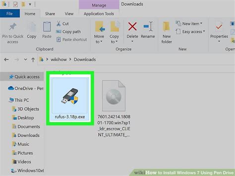 How To Install Windows 7 Using Pen Drive With Pictures Wikihow