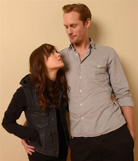 Ellen Page Alexander Skarsgard Twitter
