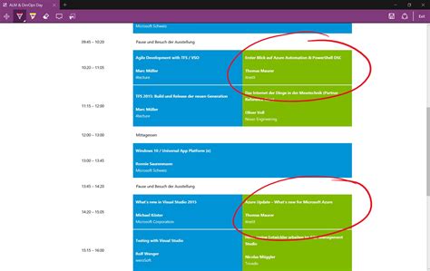 Speaking At The Microsoft Alm And Devops Day Thomas Maurer