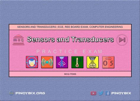 MCQ In Sensors And Transducers Part ECE Board Exam