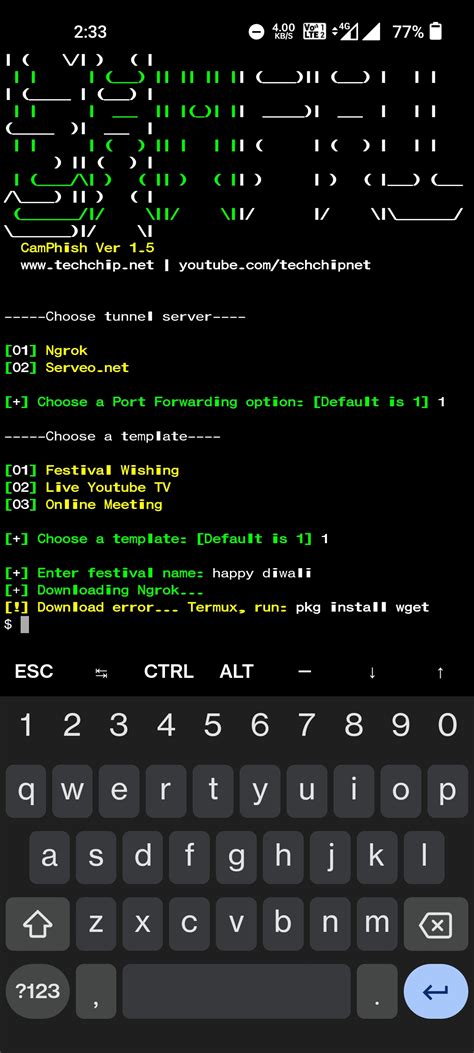 About Wget · Issue 143 · Techchipnetcamphish · Github