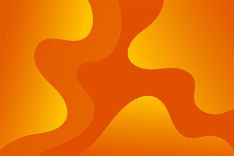Premium Vector Abstract Orange Gradient Background With Wave Shape