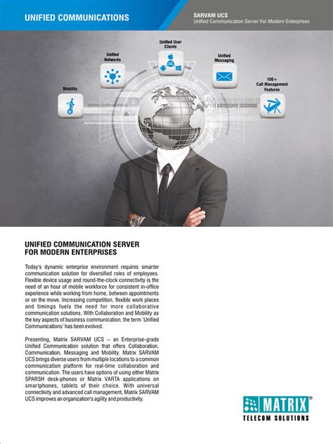 Matrix Sarvam Ucs Brochure Pdf Session Initiation Protocol