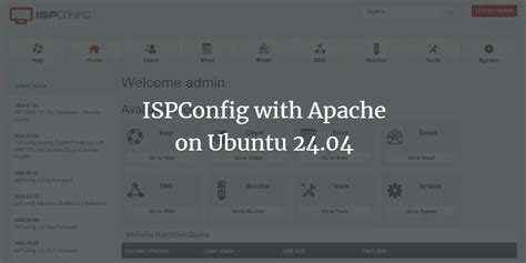 How To Install Ispconfig Hosting Control Panel With Apache Web Server On Ubuntu 2404 Vitux