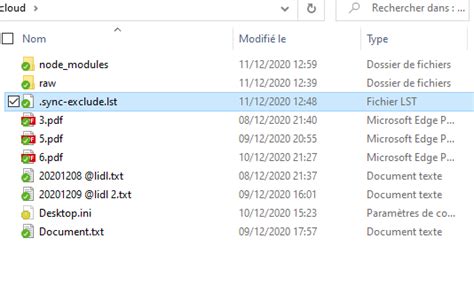 Ignore Folder With Nextcloud Sync On Windows Desktop Nextcloud Community