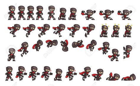 Resultado De Imagem Para Sprites Ninja Ninja Games Sprite Vector Game My Xxx Hot Girl
