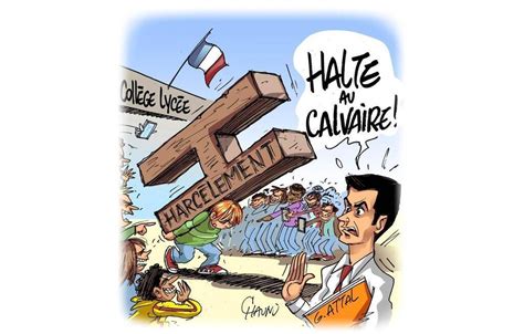 Le Dessin De Chaunu Un Plan Contre Le Harcèlement Scolaire Cagnes