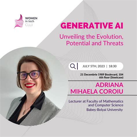 Women In Tech Cluj On Linkedin Womenintech Cluj Womenintechcluj Ai