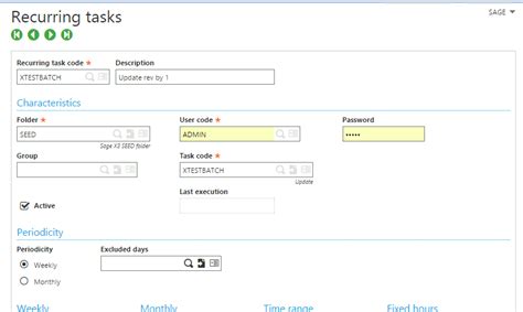 How To Get Batch Task Attached To A Script To Work In X3 General Discussion Sage X3