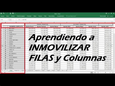 Fijar Varias Celdas Con En Excel A La Vez Urban Culture el deporte más urbano