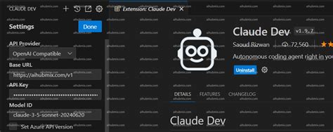 using cline formerly claude dev aihubmix