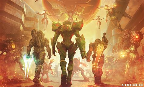 Cacodemon Doomguy Imp Doom Master Chief Revenant Doom Ridley Samus Aran Sylux