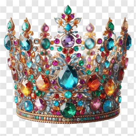 무지개 빛깔의 보석과 우아함으로 장식된 생동감 넘치는 왕관 무지개 빛깔의 보석과 우아함으로 장식된 생동감 넘치는 왕관 무지개 보석으로 장식된 생동감 넘치는 왕관 왕관