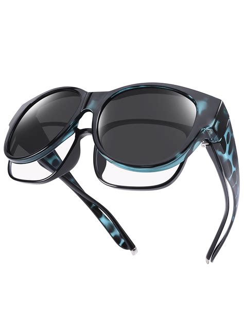 Tinhao Fit Over Glasses Sunglasses For Women Men Large Cat Eye
