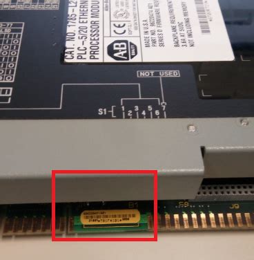 Allen Bradley PLC Dip Switches Setting Xybernetics