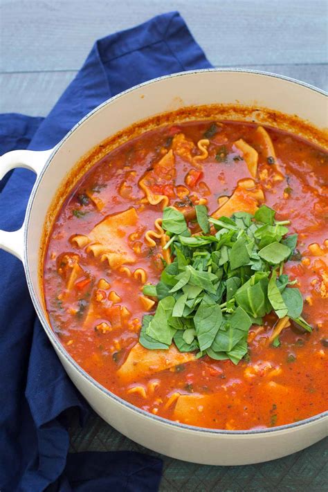 15 Best Ideas One Pot Lasagna Soup Easy Recipes To Make At Home