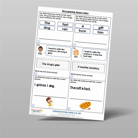 Year 1 Recognising Space Sizes Application And Reasoning Resource