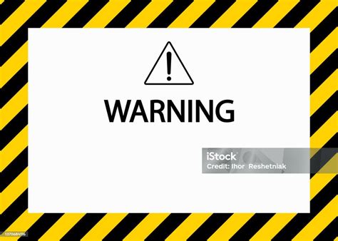 노란색 검은 색 줄무늬와 주의 기호 위험에 주의하십시오 검은 색 선 삼각형 느낌표 및 경고가 있는 스트라이프 사각형 안전 배경 벡터 위험에 대한 스톡 벡터 아트 및 기타