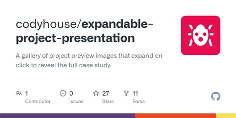 Github Codyhouseexpandable Project Presentation A Gallery Of