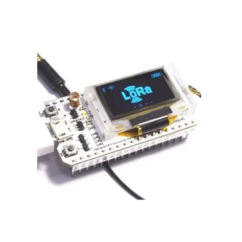 Esp32 Lora Sx1278 096 Inch Blue Oled Display Bt Wifi Module For
