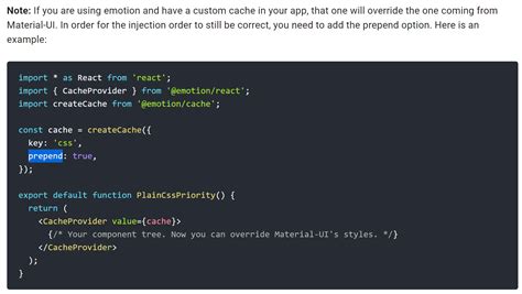 Theme Csp Implementation With New Style System Using Emotion · Issue