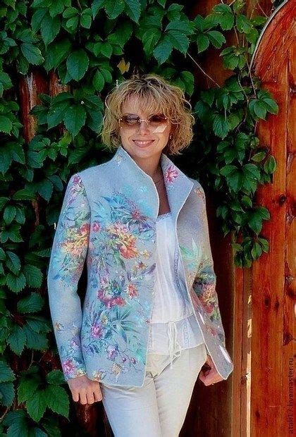 Купить или заказать Жакет Амели войлок в интернет магазине на Ярмарке Мастеров Жакет выполнен