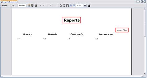 Tutoriales De Programacion Java Creación De Reportes Con Jasperrepots