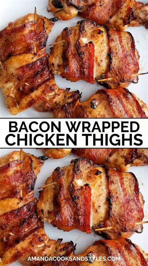 Chicken Thighs Wrapped In Bacon Recipe Artofit