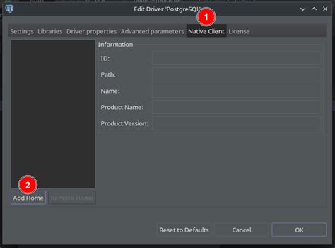 Dbeaver Backup Start 按鈕沒有作用
