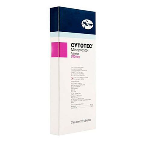Tabletas Cytotec 200mcg Caja Con 28 Tabletas Chedraui