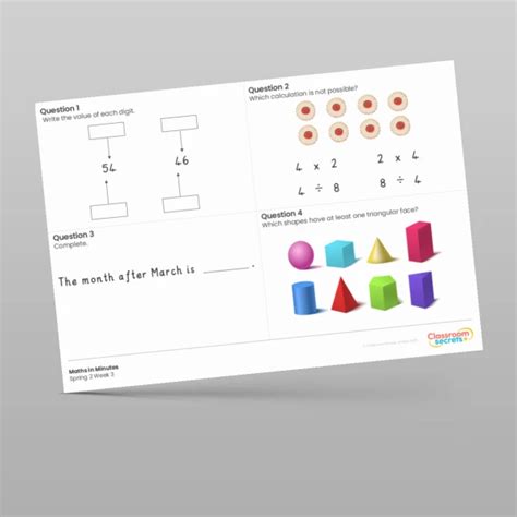 Year 2 Spring 2 Week 3 Maths In Minutes Resource Classroom Secrets