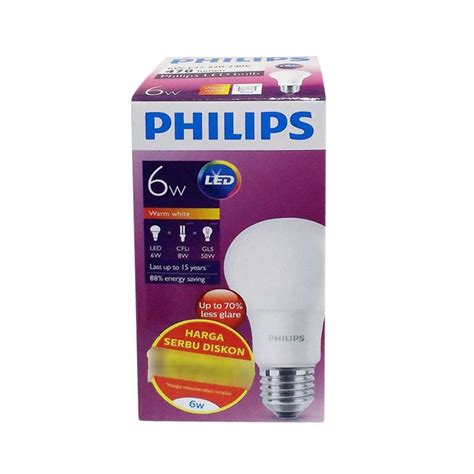 Jual Philips Bohlam Lampu Led Warm White W Di Seller Mentari Jaya Tradindo Cipondoh Kota