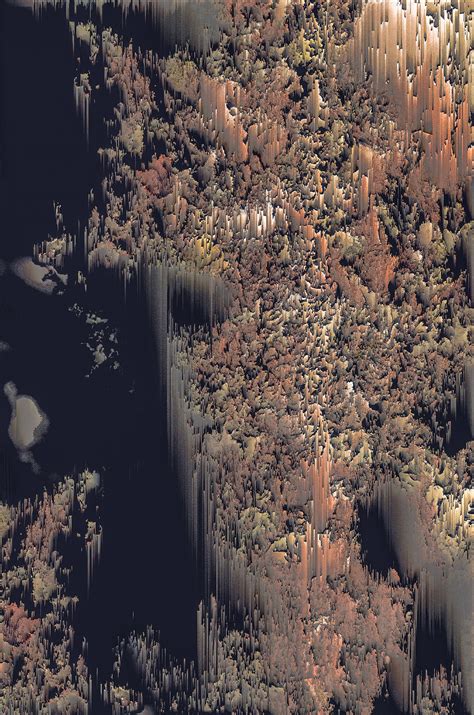 pixel sorting experiments behance