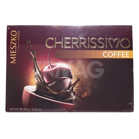 Набор конфет Mieszko Cherrissimo Coffee Вишня и кофе (285 г) - IRMAG.RU