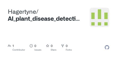 Github Hagertyneaiplantdiseasedetection