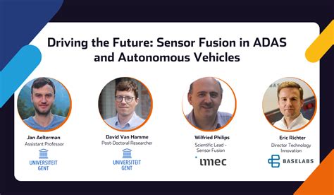 Ate Driving The Future Sensor Fusion In Adas And Autonomous Vehicles