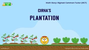 Math Story Highest Common Factor HCF By Fun Do Labs Uncle Math S School