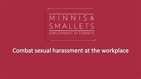 Combat Sexual Harassment At The Workplace