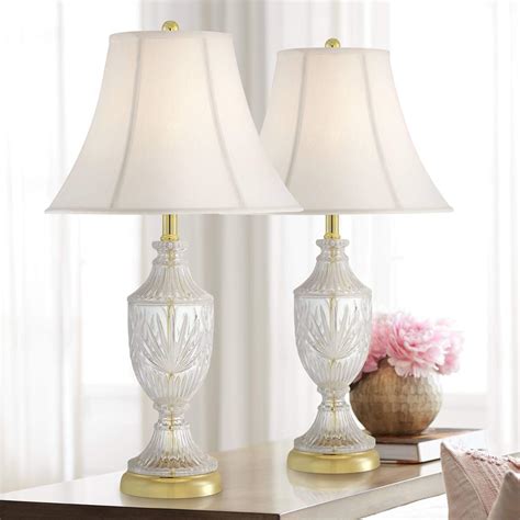 Bedside Lamps Glass Base At Linda Recinos Blog