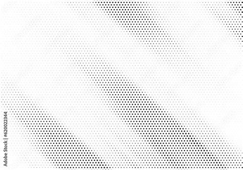 Halftone Vector Background Monochrome Halftone Pattern Abstract