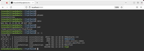 ttyd share linux terminal over web browser